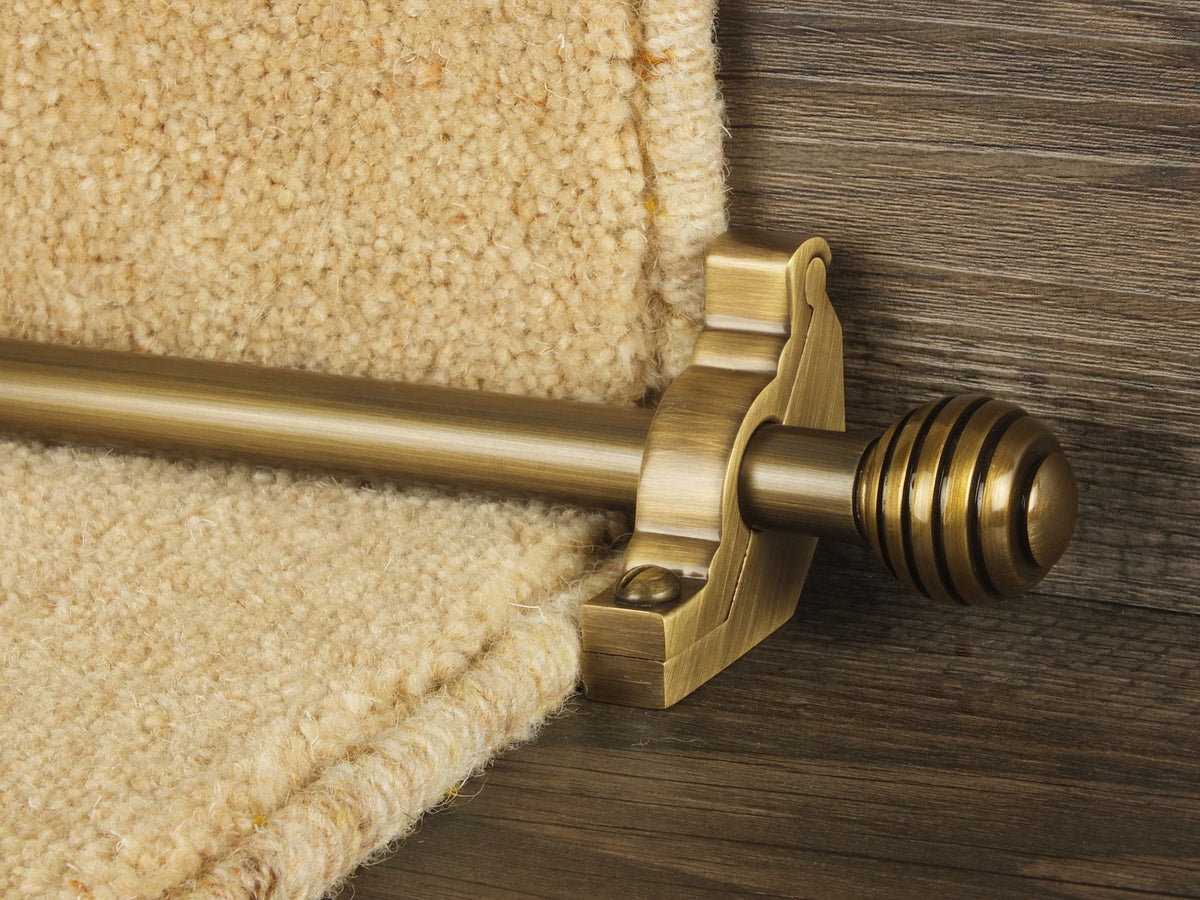 Sphere - Antique Brass Stair Rods | Carpet Rods | Custom Made ...