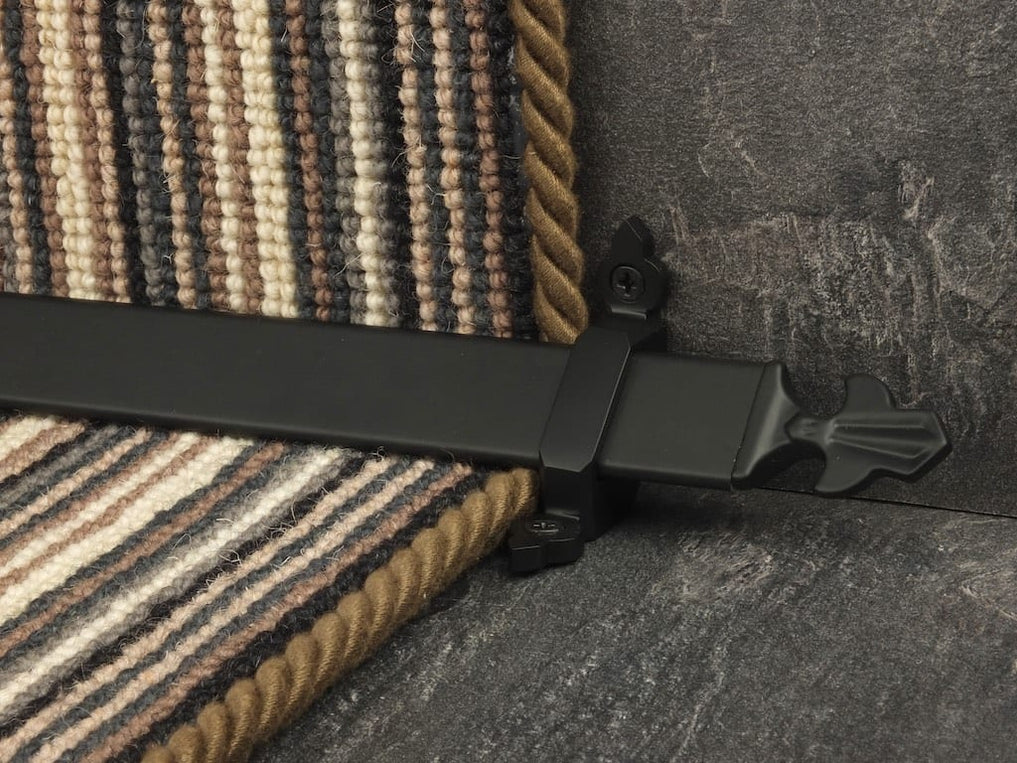 Louis - Black Stair Rods | Quality Carpet Runner Rods | Shop Now ...