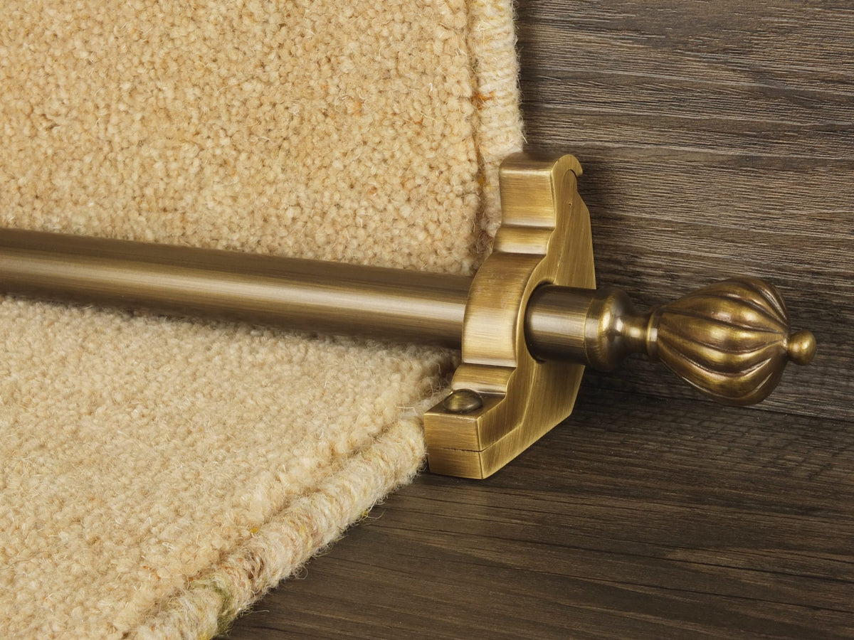 Cairo - Antique Brass Stair Rods | Carpet Rods | Buy Online ...