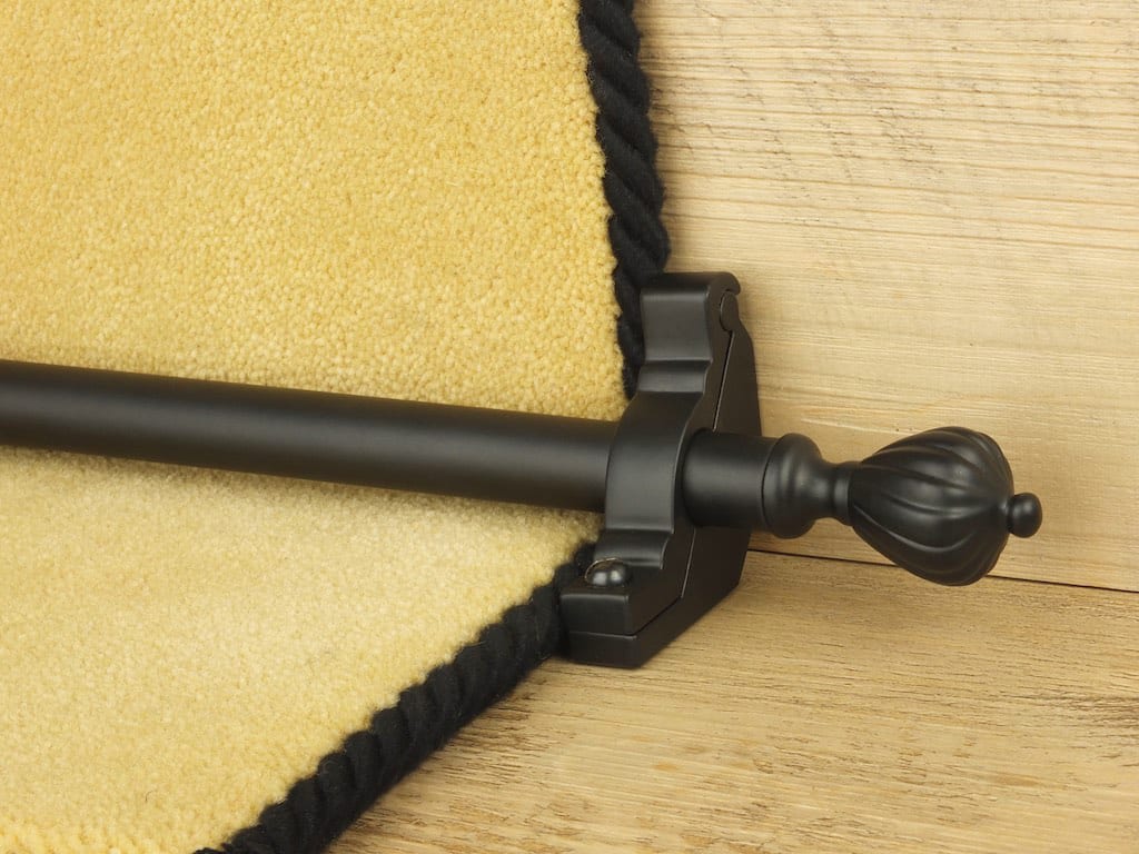 Cairo - Black Stair Rods | Carpet Rods | Buy Online - CarpetRunners.co ...
