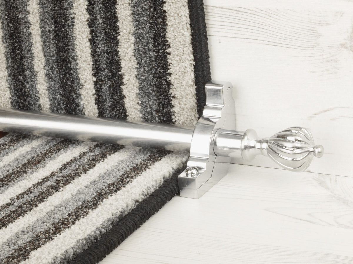 Cairo - Brushed Chrome Stair Rods | Carpet Rods | Buy Online ...