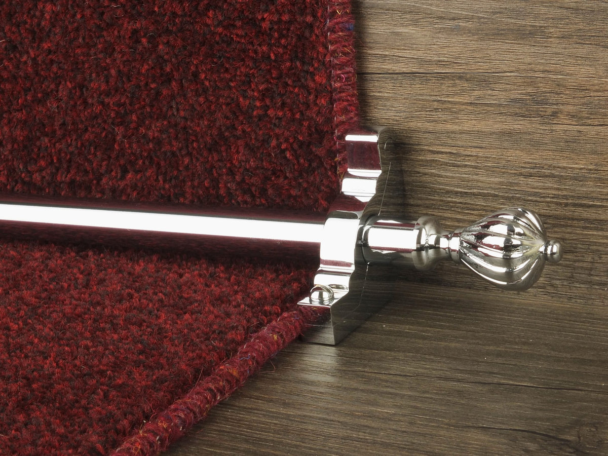 Cairo - Chrome Stair Rods | Carpet Rods | Buy Online - CarpetRunners.co ...