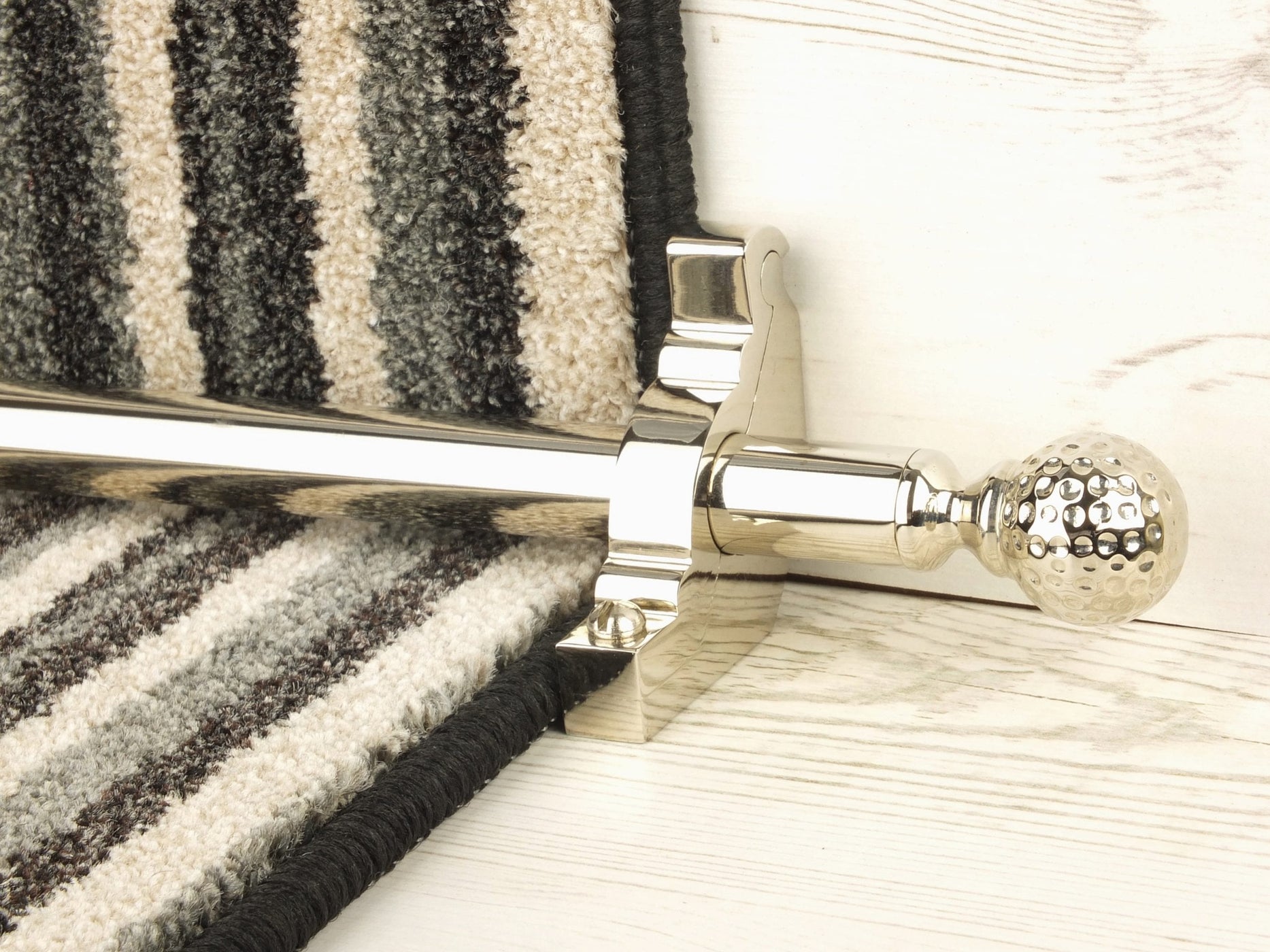 Dune - Polished Nickel Stair Rods | Excellent Choice of Stair Runner ...