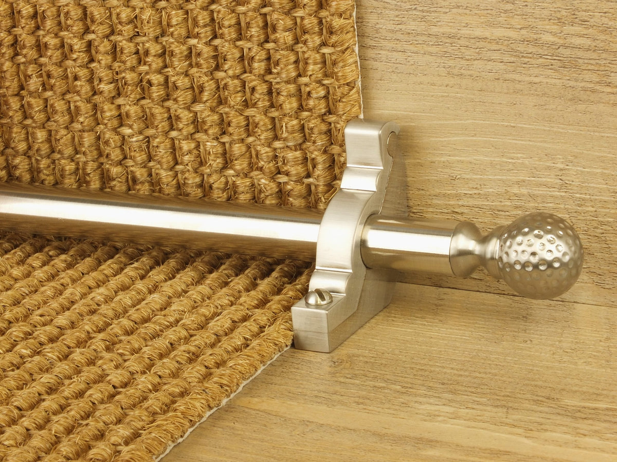 Dune - Satin Nickel Stair Rods | Excellent Choice of Stair Runner Rods ...