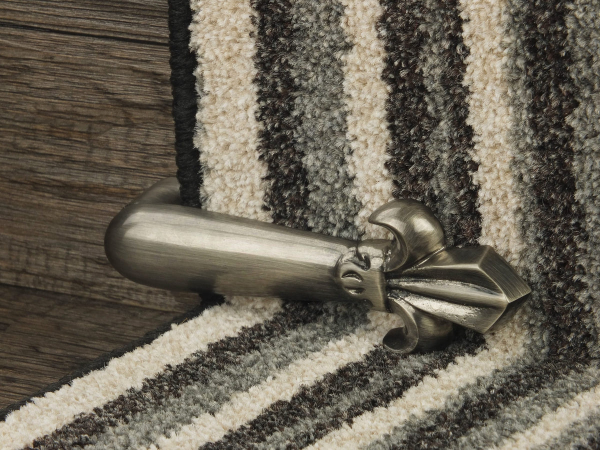 Pewter Stair Carpet Clips, Stair Rods for Runners | Browse & Shop ...