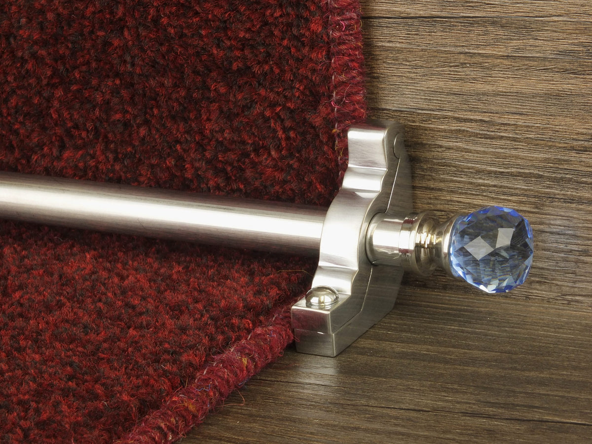 Crystal Sky - Brushed Chrome Stair Rods | Carpet Runner Rods | Shop All ...