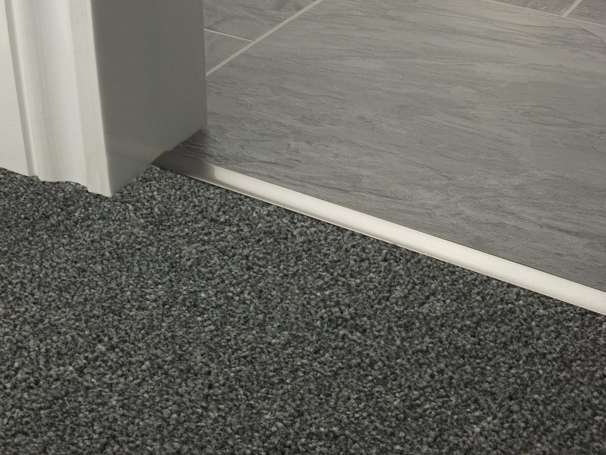 Satin Nickel Premier Trims Square | Specialist Floor Edging & Trims ...
