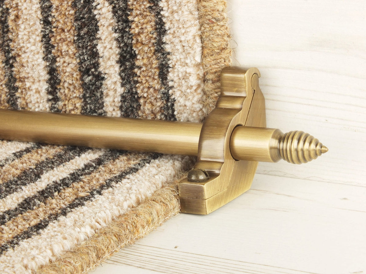 Chatsworth - Antique Brass Stair Rods | Carpet Rod | Request a Free ...