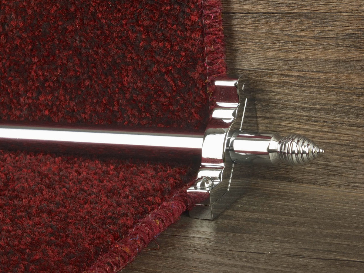 Chatsworth - Chrome Stair Rods | Carpet Rod | Request a Free Sample ...
