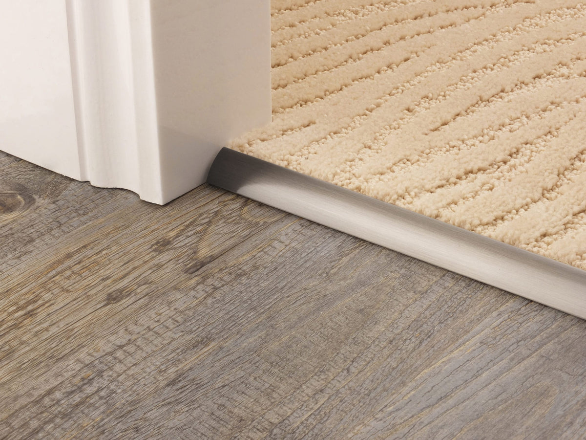 Door Threshold Bars - Premier Single 9 - Pewter | Carpet Door Strips ...