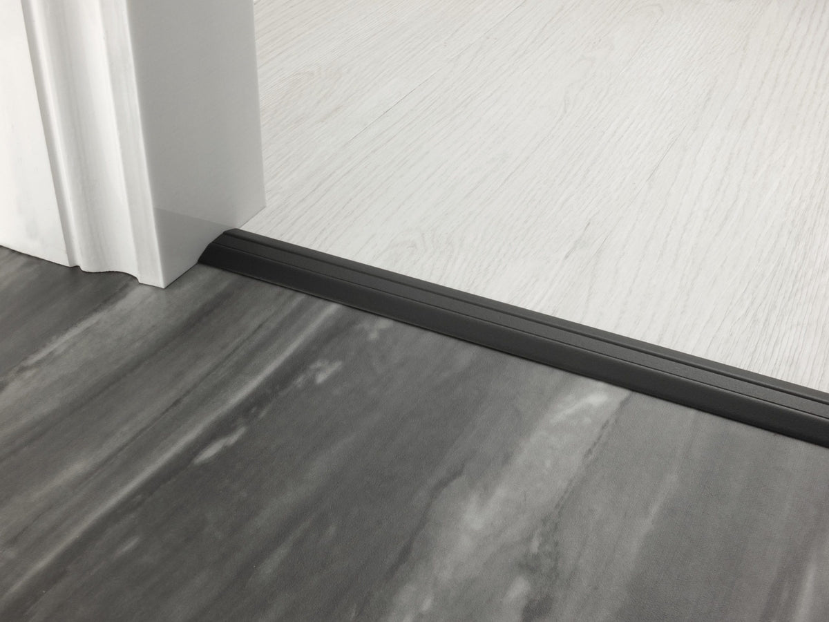 Carpet Door Plates - Premier Posh - Black | Best Door Thresholds | Shop ...