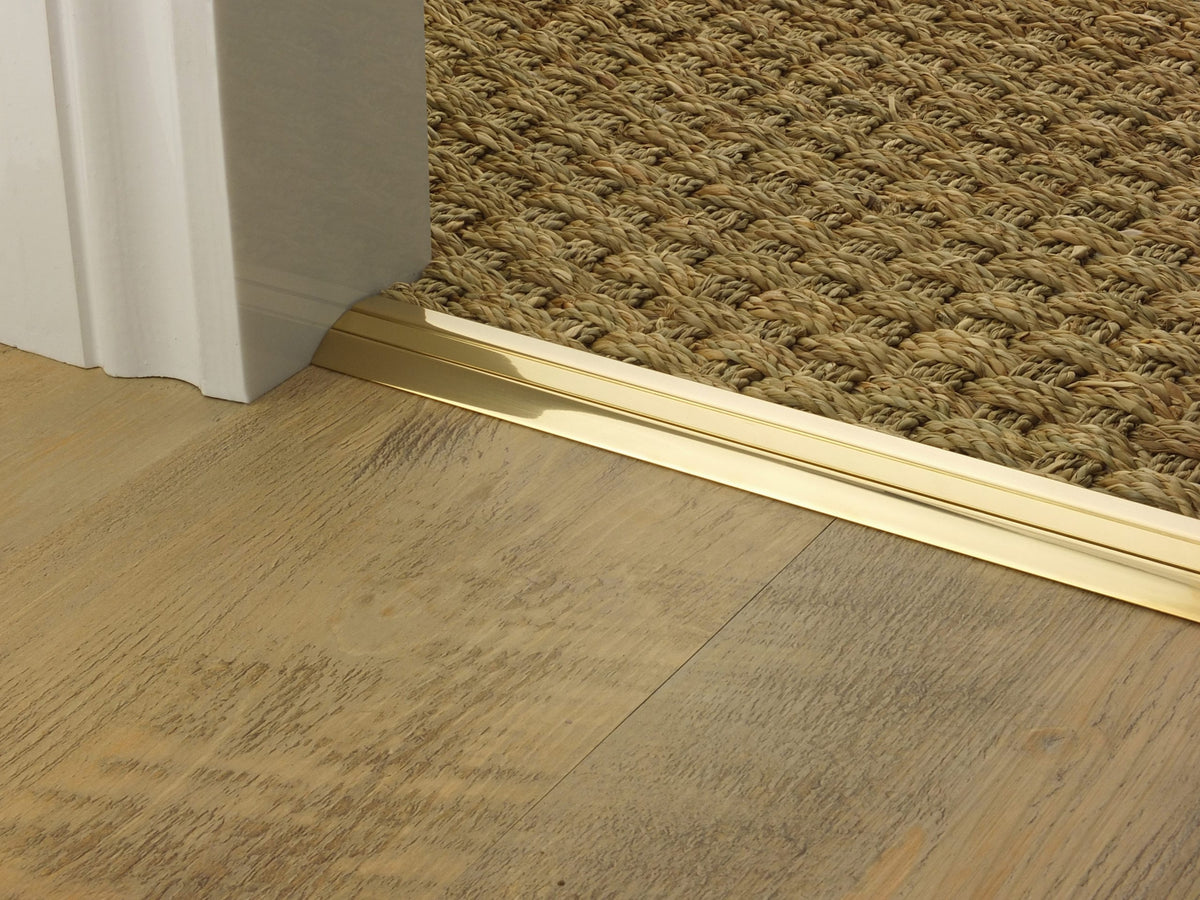 Carpet Door Plates - Premier Posh - Polished Brass | Best Door ...