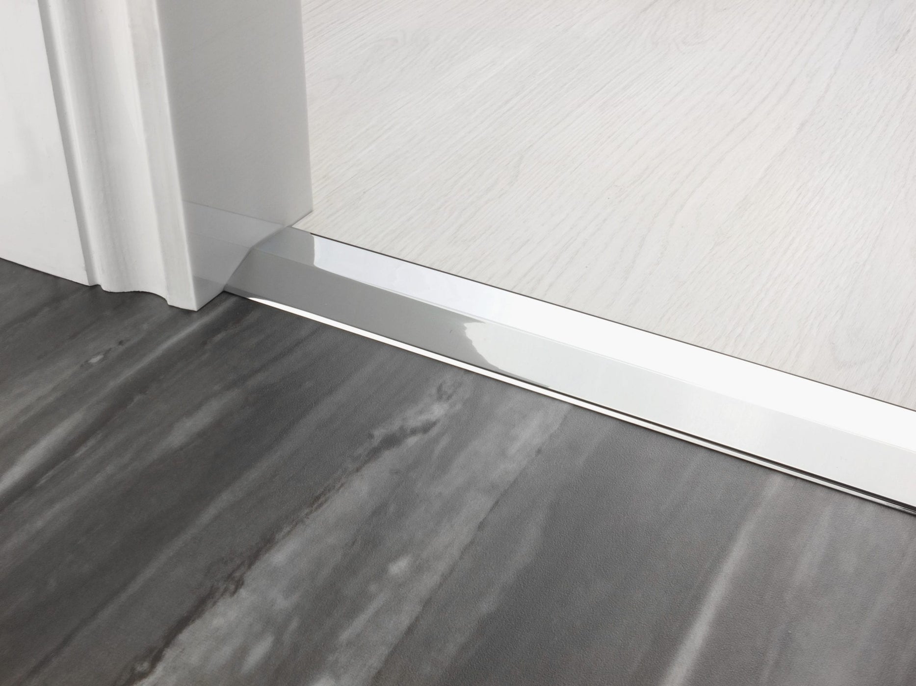 Carpet to Tile Transition Different Heights Chrome | Carpet Ramps ...