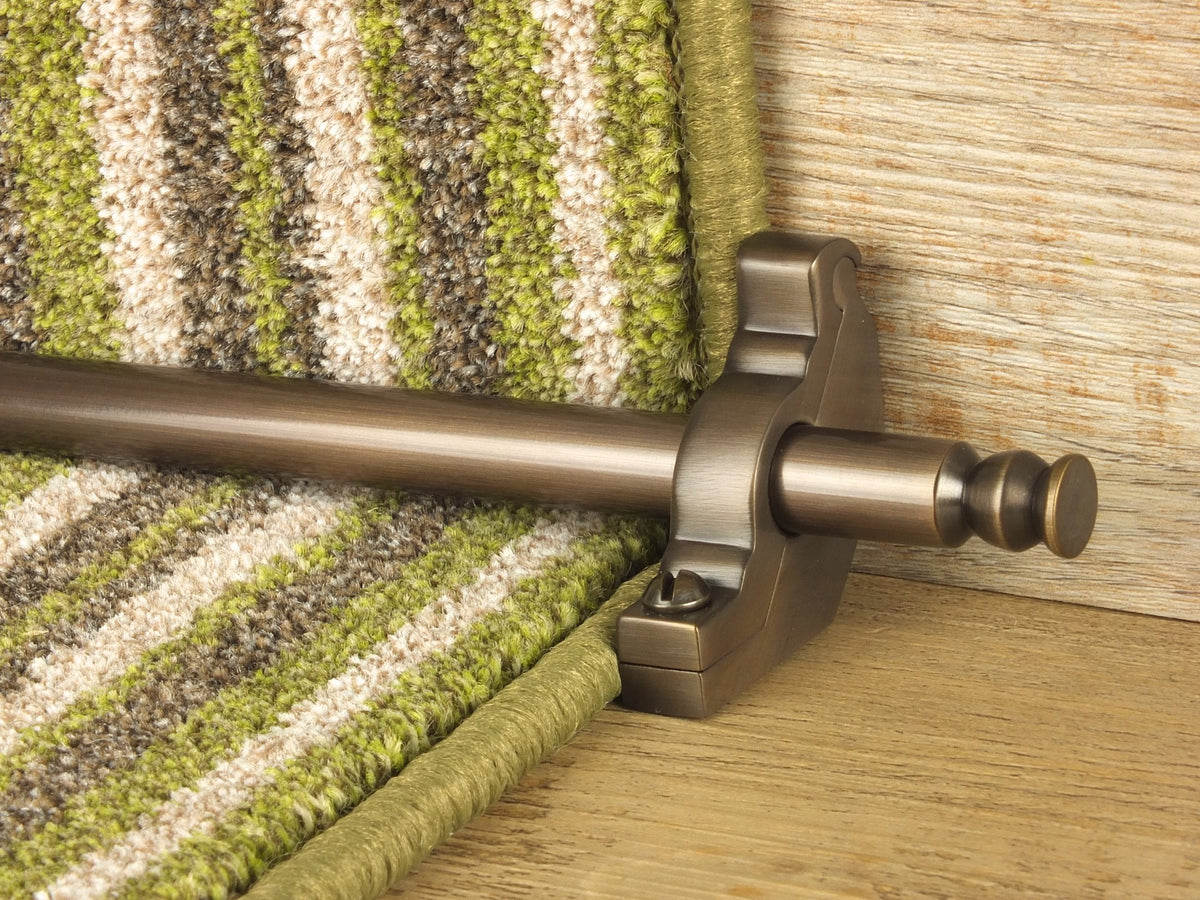 Balmoral - Antique Bronze Stair Rods | Finest Quality Carpet Rods | Buy ...