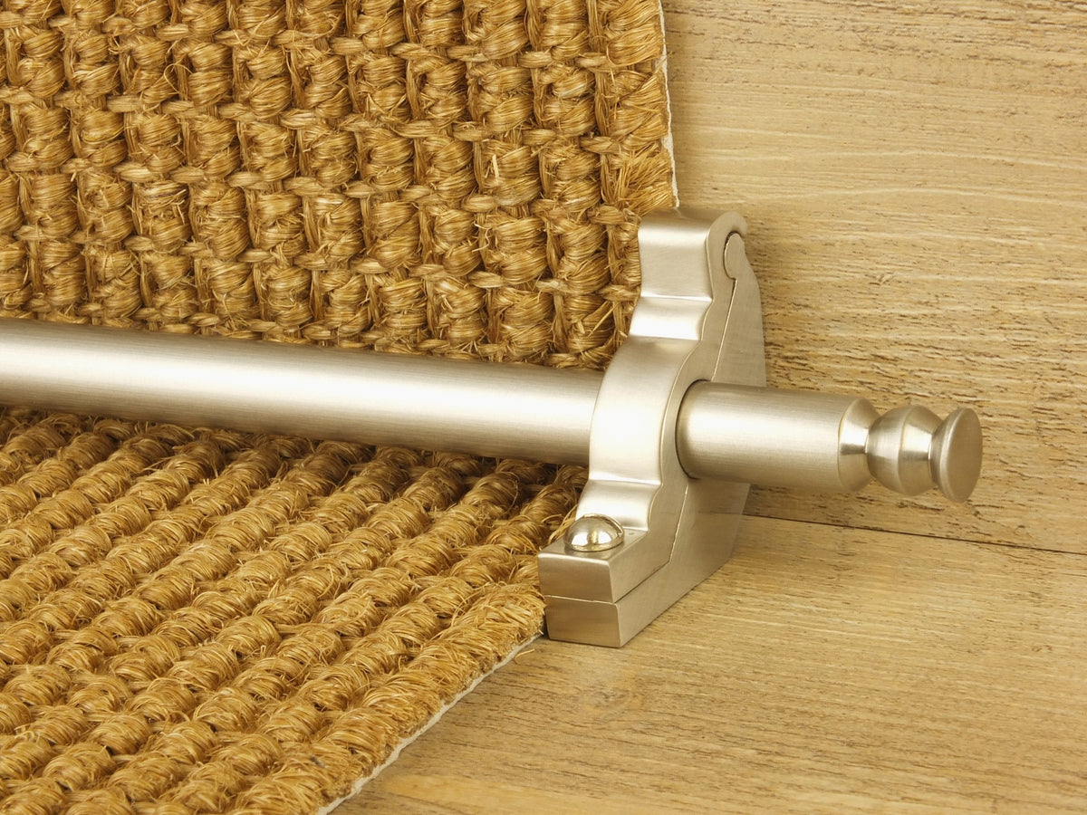 Balmoral - Satin Nickel Stair Rods | Finest Quality Carpet Rods | Buy ...