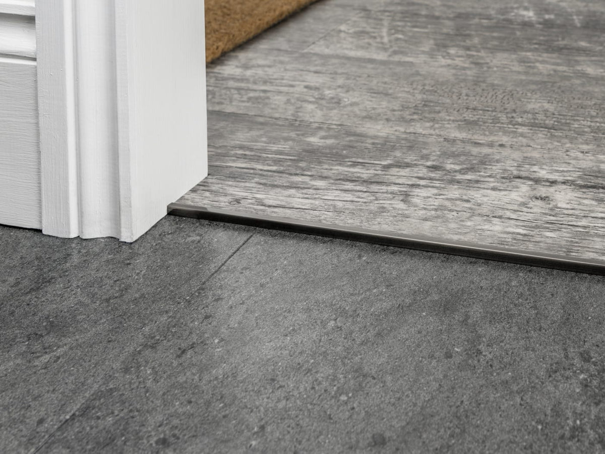 Pewter Vinyl Threshold Strip | Floor Trims for All Flooringcoverings ...