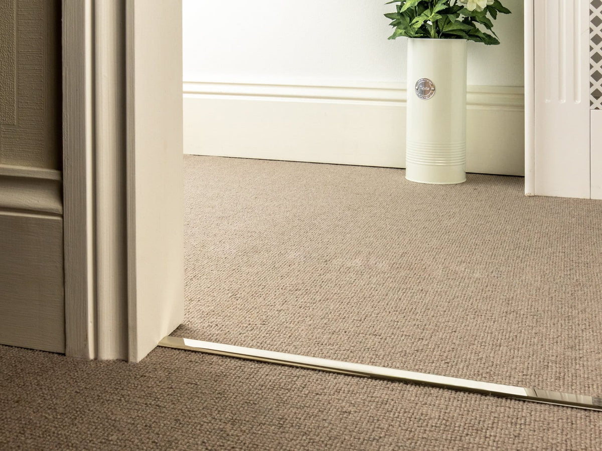 Double Z Bar | Premier Slim D - Polished Nickel for Joining Carpets ...