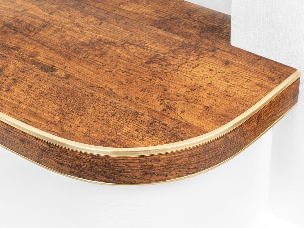 Satin Brass Shop Curved Stair Nosing UK | Bendybull Nosing ...
