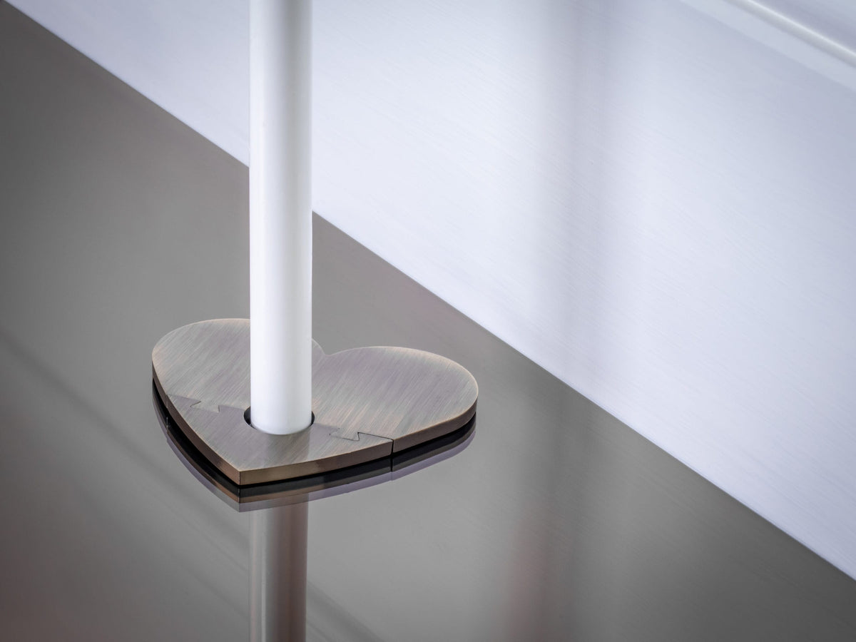 Heart-Shaped Pipe Covers Antique Brass | Home Accessories | Fast ...