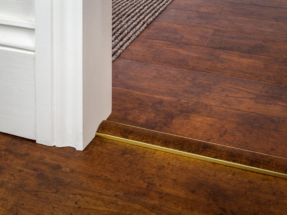 Polished Brass Reducer Transition | Vinyl Door Thresholds Different ...